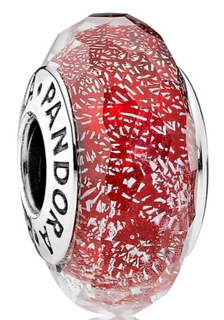 Authentic 791654 Red Shimmer Charm - Walmart.com