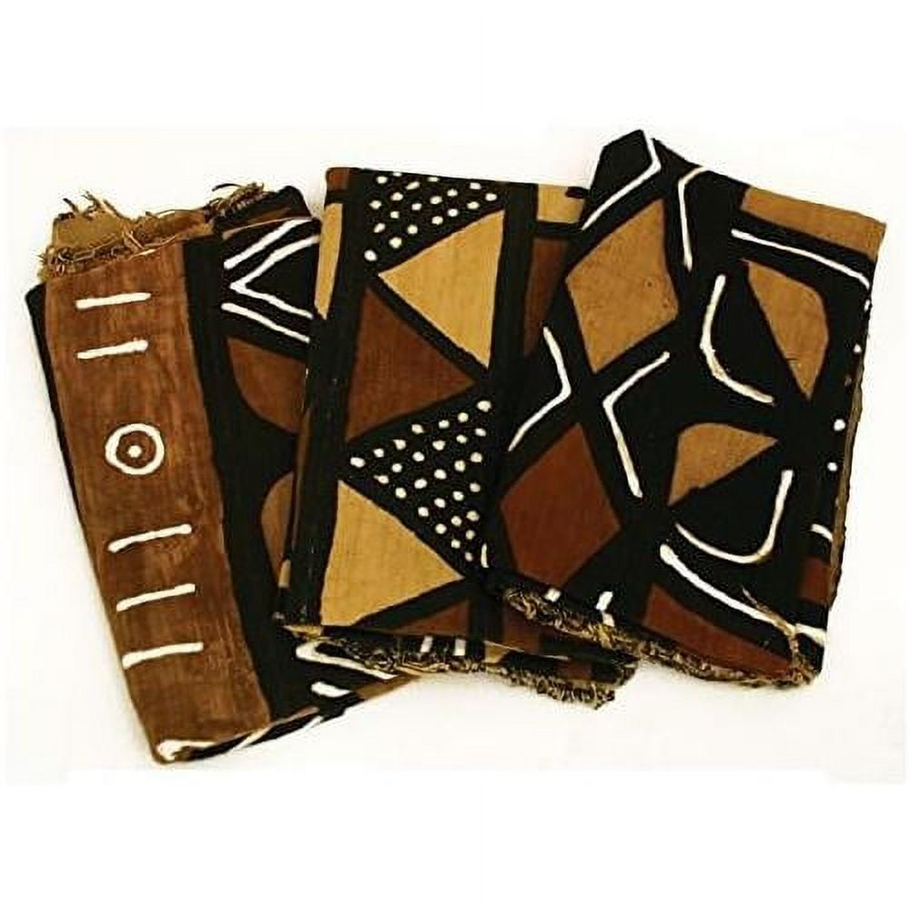 Authentic African Bogolan Mud Cloth Bambara - (4 Color) - Walmart.com
