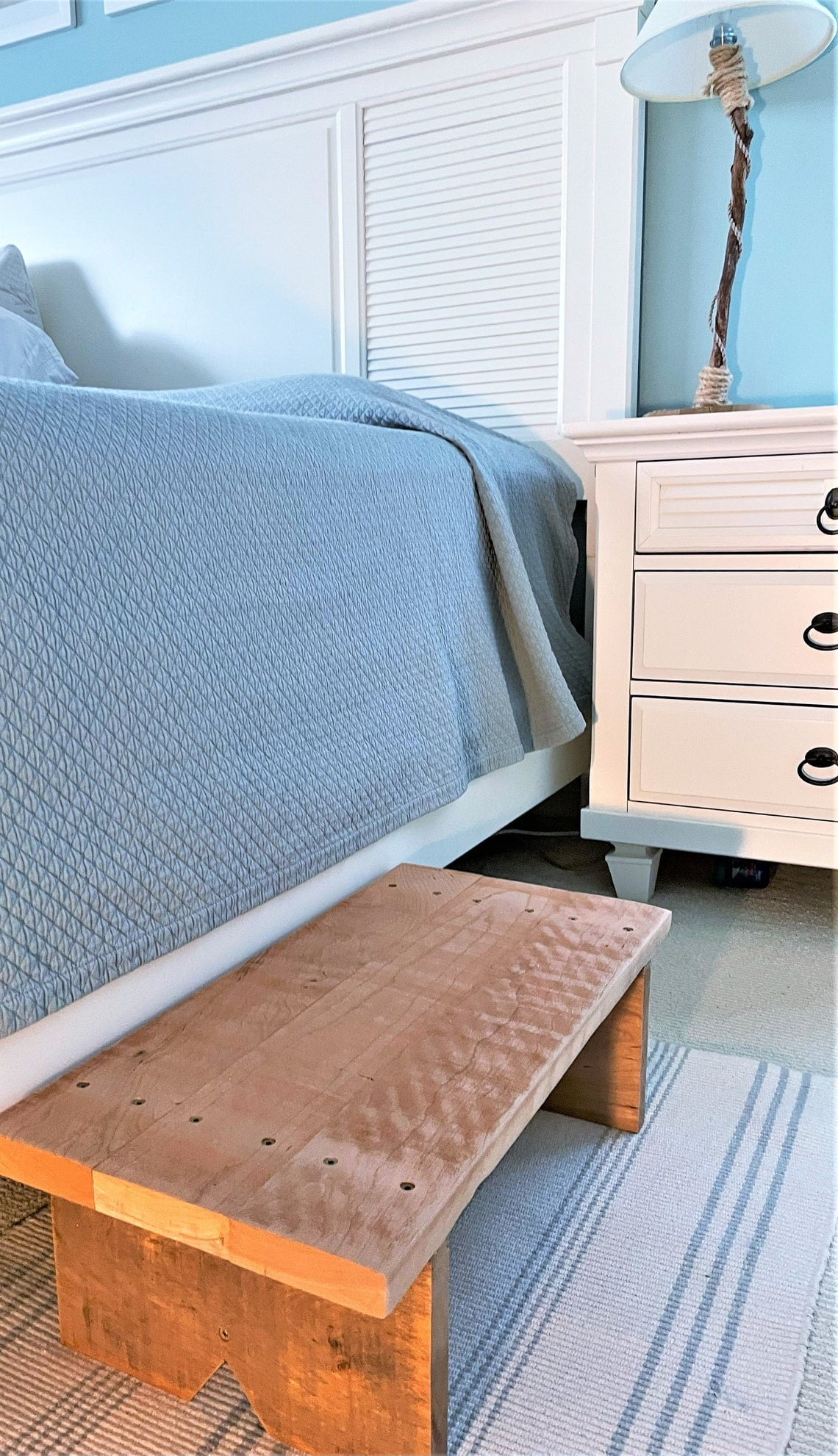 Authentic Amish Classic Amish Reclaimed Wood Step Sitting Stool ...