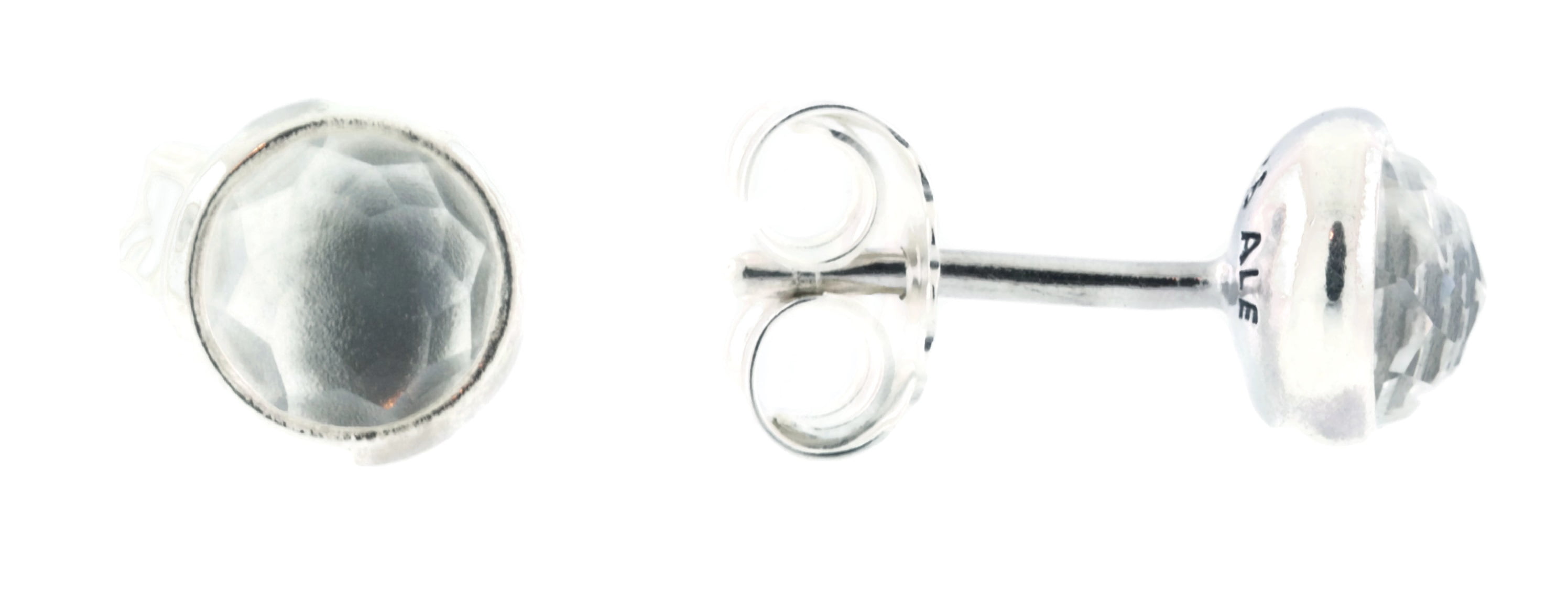 Authentic April Droplets Stud Earrings, Rock Crystal 290738RC - Walmart.com