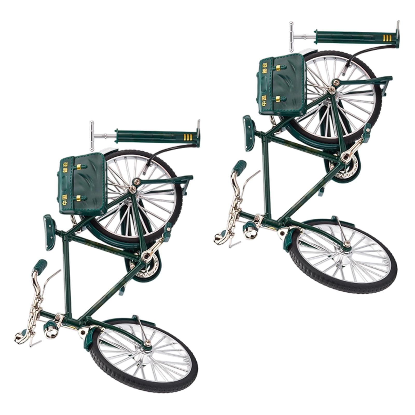 Authentic Bicycles Alloy Figurine Featuring Movable Wheels For History ...