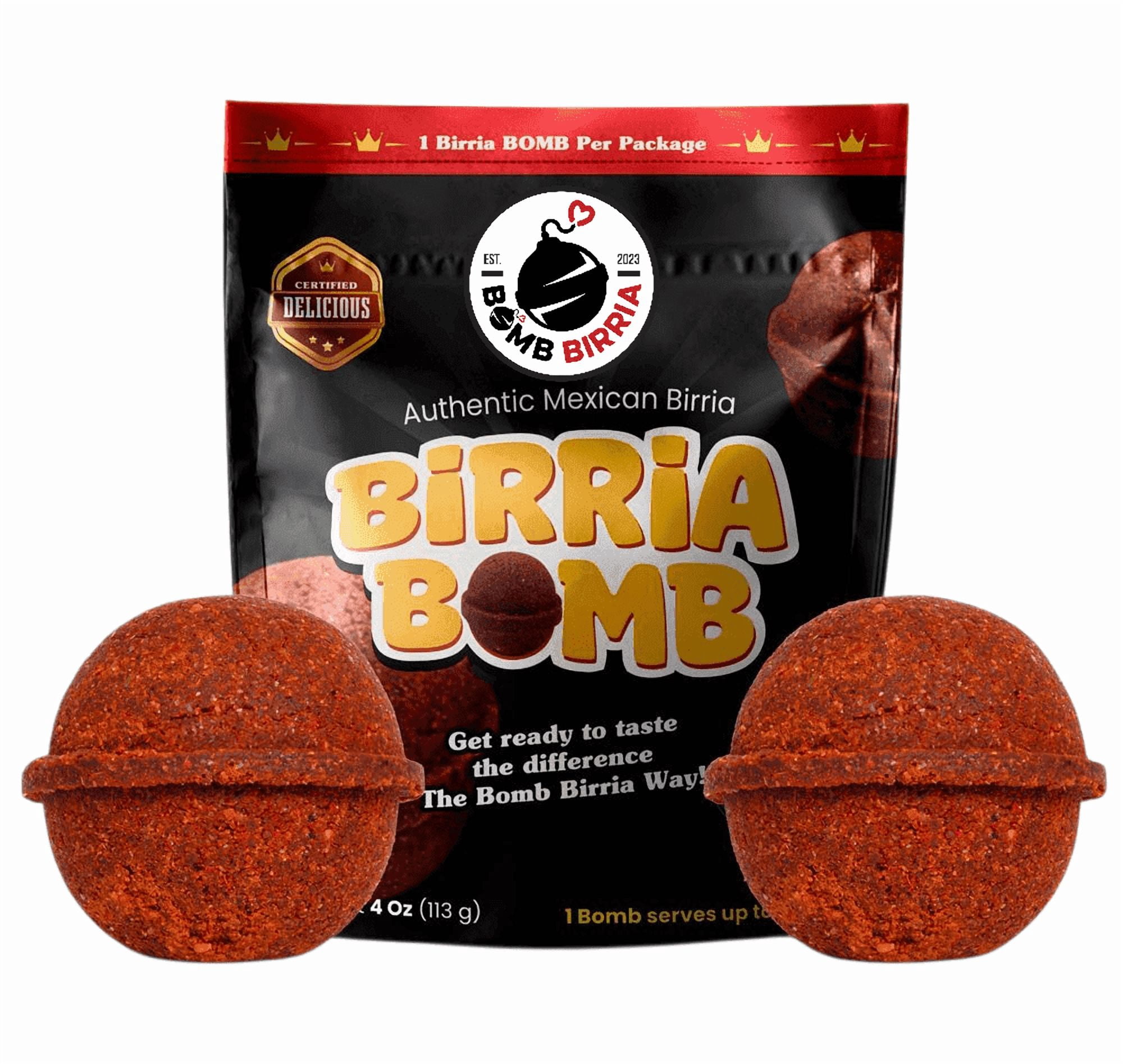 Bomb Birria, Birria Spice Pack, 2 Large Size, Made with Real Spices ...