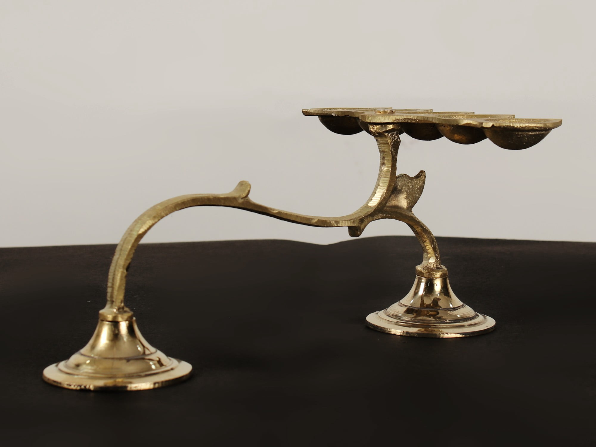 Authentic Brass Handle Pooja Lamp Traditional - Walmart.com
