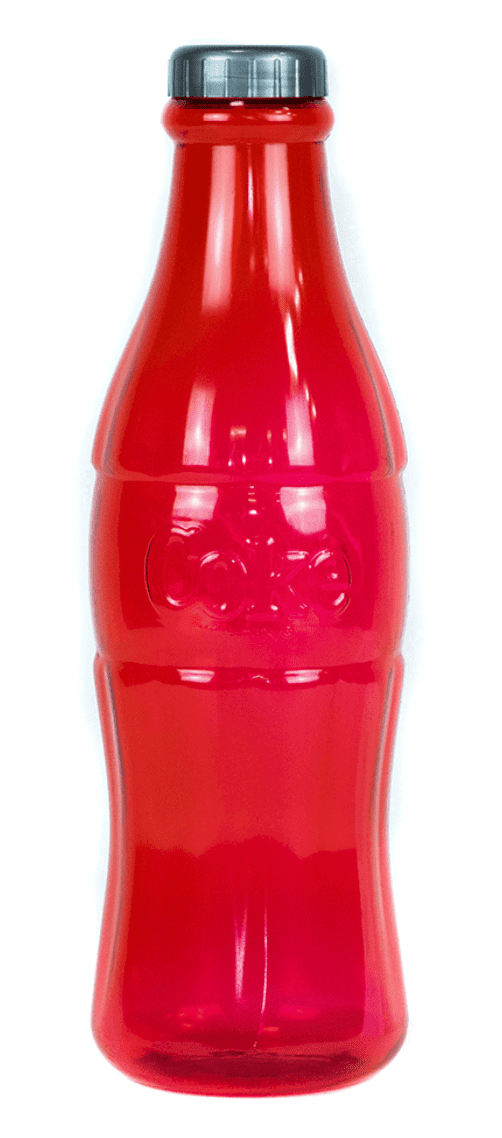 Authentic Coca-Cola Coke Red Contour Bottle Coin Bank 11" New - Walmart.com
