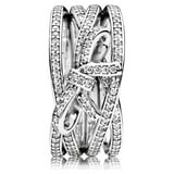 Authentic Delicate Sentiments Ring 190995cz-56 size (7.5) - Walmart.com
