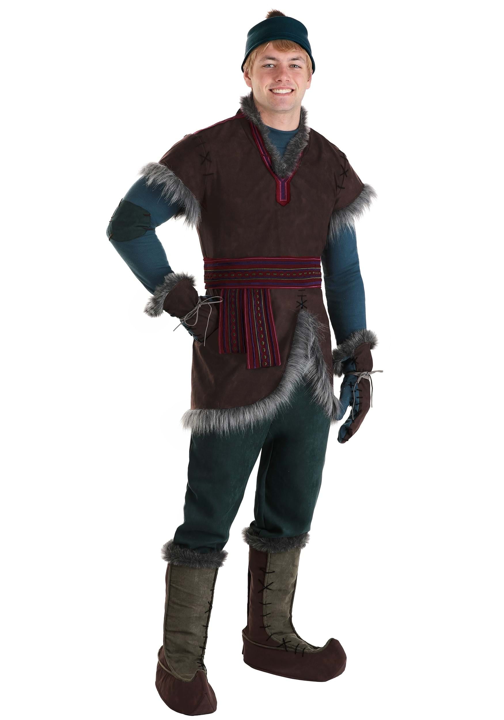 Authentic Disney Frozen Men's Kristoff Costume - Walmart.com