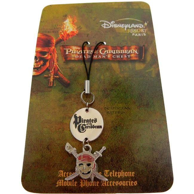 Authentic Disney Pirates of the Caribbean Cell Phone Fob - Walmart.com