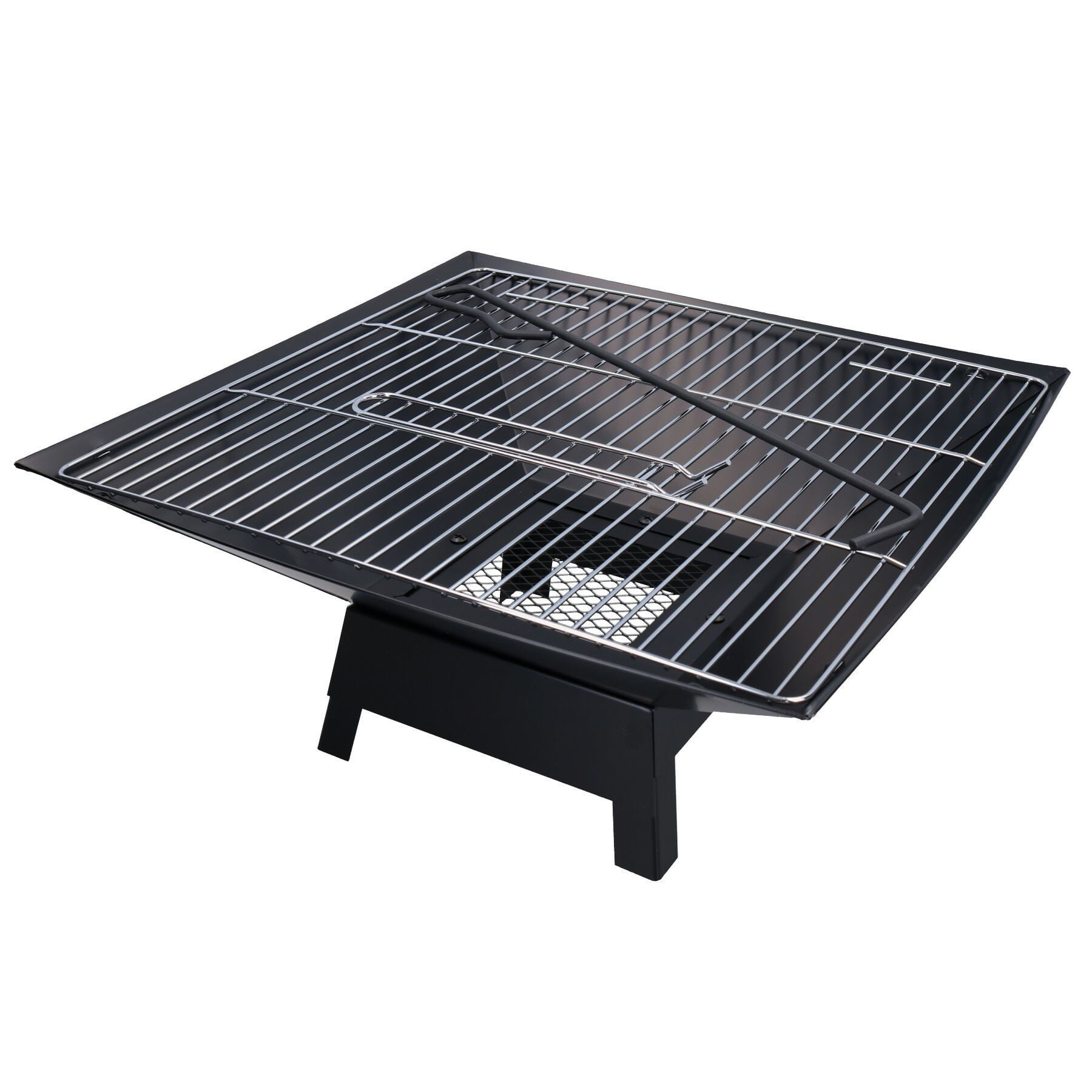 Authentic Flame Grill Barbecue Griddle Fire Pit Patio Heater Brazier ...