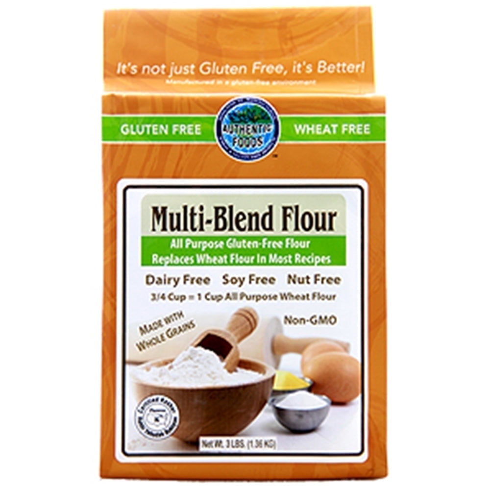 Authentic Foods Multi-Blend Flour Gluten Free - 3 lbs - Walmart ...
