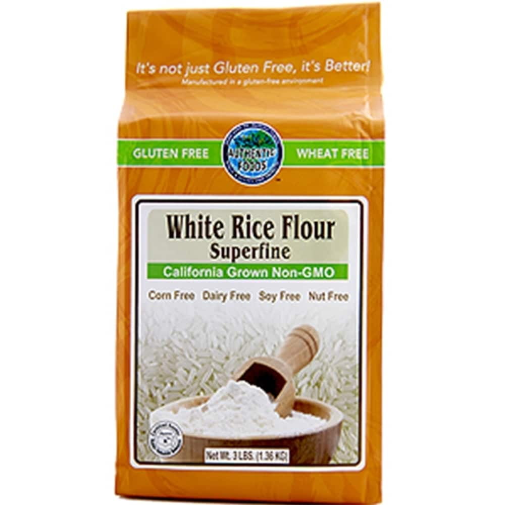 Authentic Foods Superfine White Rice Flour (2 Pack) - Walmart.com