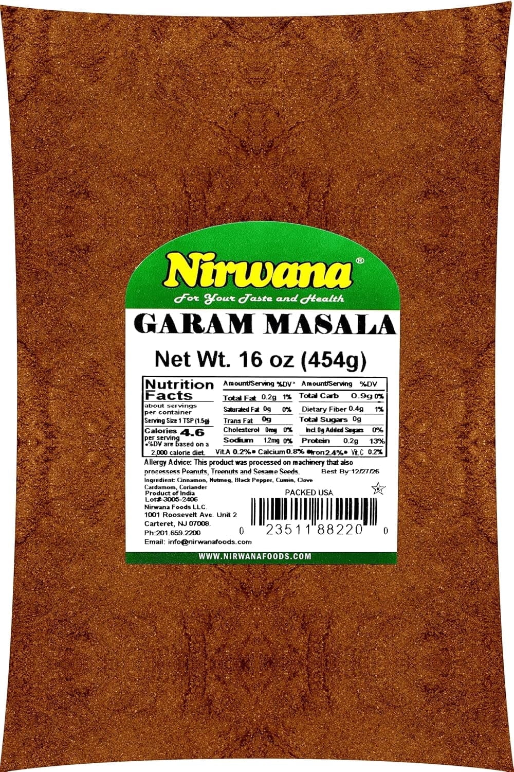 Authentic Garam Masala Spice Blend – Aromatic Indian Seasoning for ...