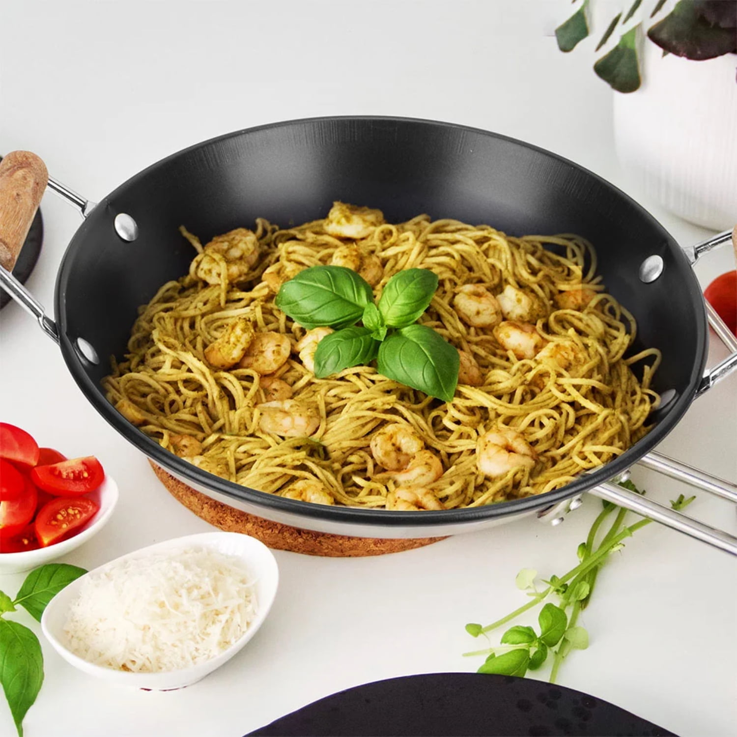 Authentic Handcrafted Traditional Carbon Steel Wok for Flavorful ...