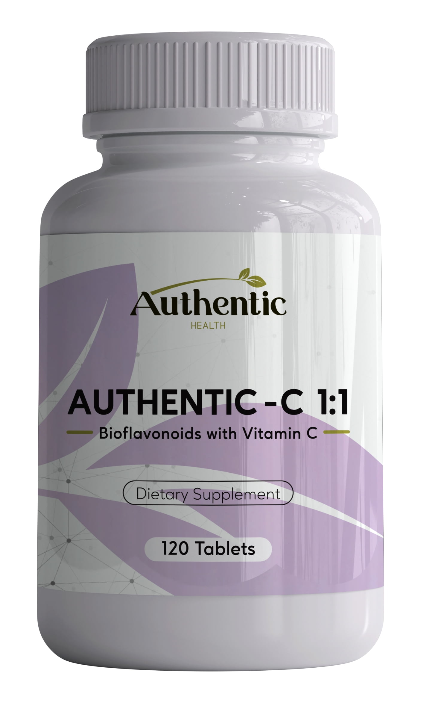 Authentic Health Kosher Authentic-C 1:1 Bioflavonoids with Vitamin C ...