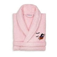 Authentic Hotel and Spa Unisex Pink Turkish Cotton Terry Bath Robe with ...