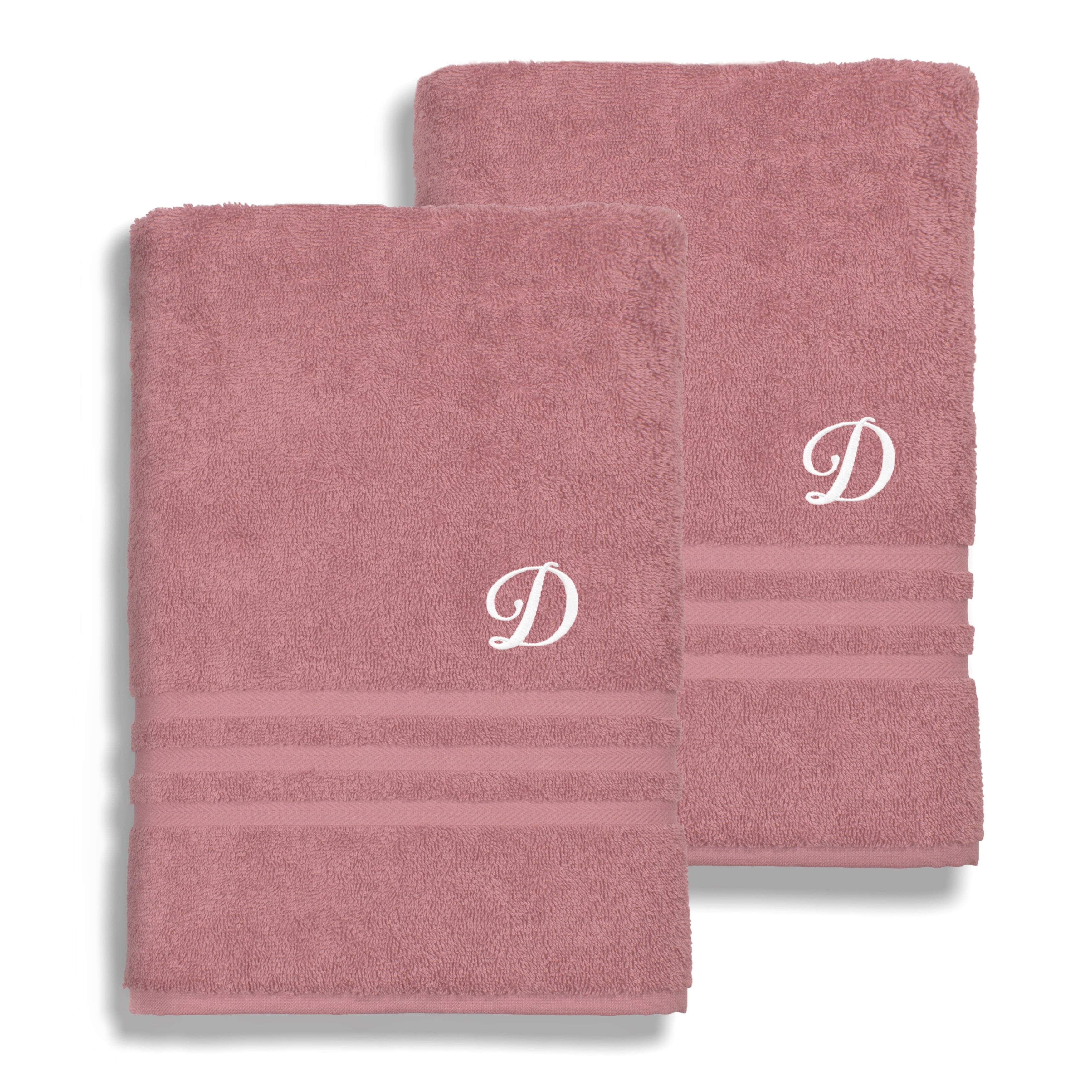 Authentic Hotel and Spa Omni Turkish Cotton Terry Set of 2 Tea Rose ...