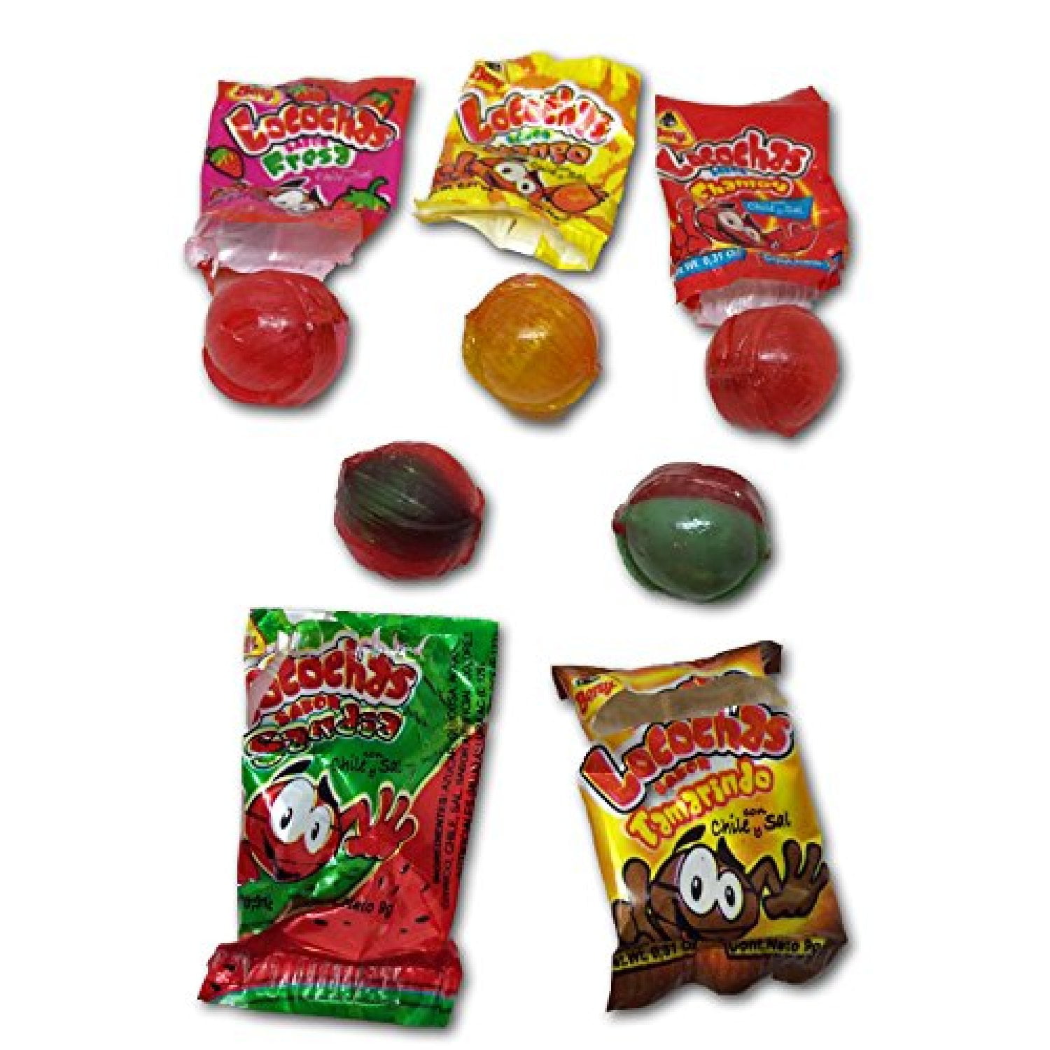 Authentic Imported Mexican - Beny Locochas Mix 60ct. Mexican Candy ...