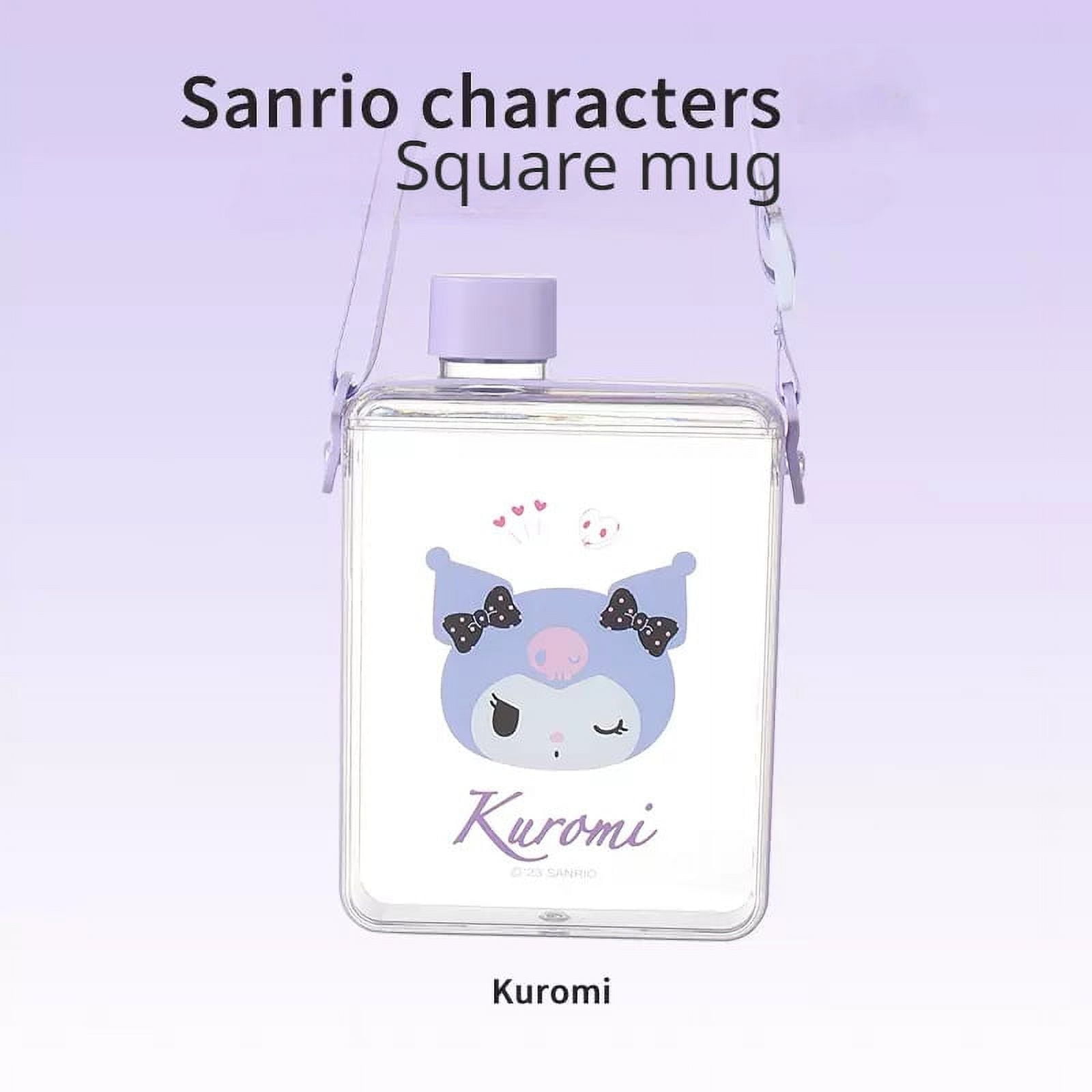 Authentic MINISO Sanrio Water Cup Square Plastic Colorful Summer ...