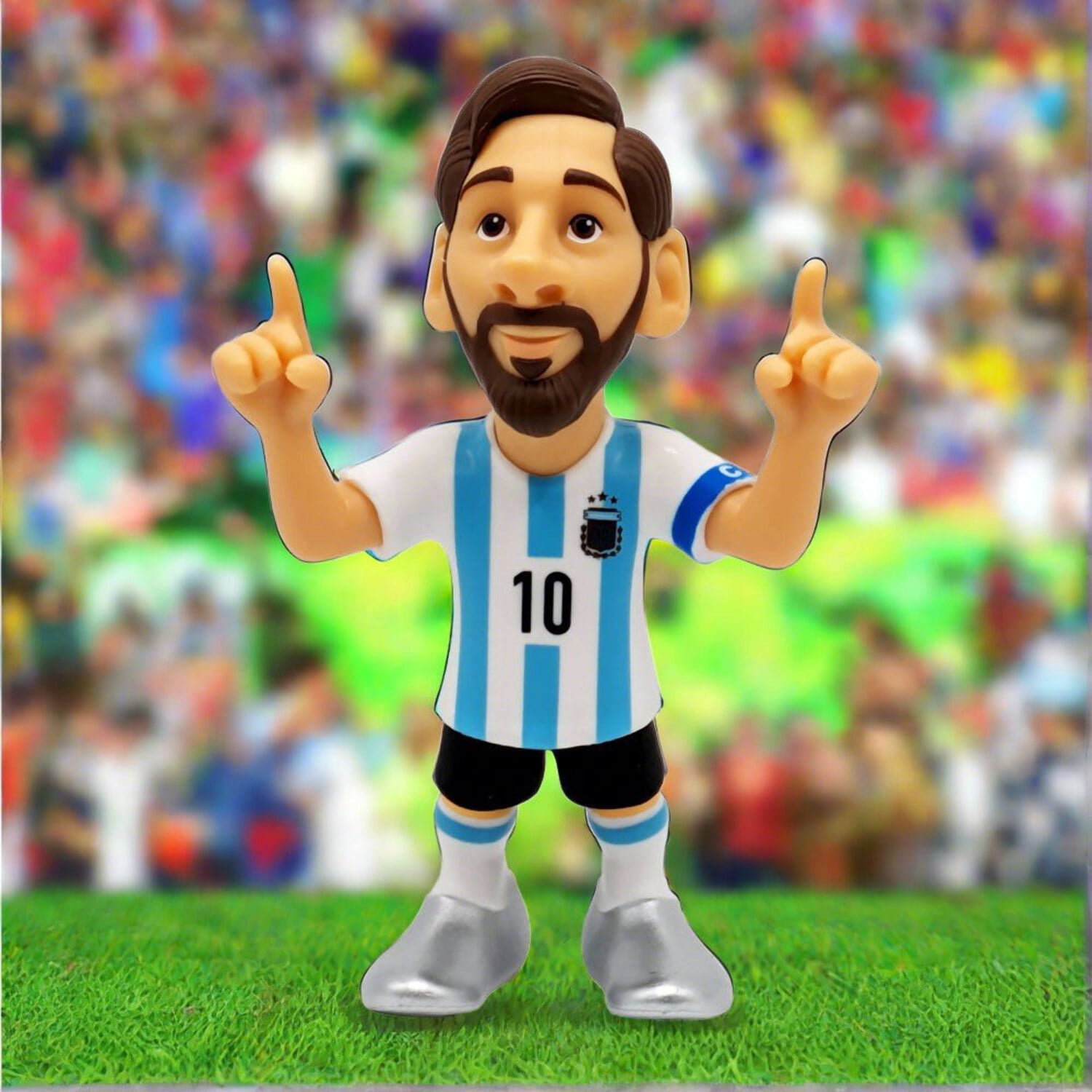 Minix Lionel Messi 9109426 Messi Figures, Blue & White - Walmart.com