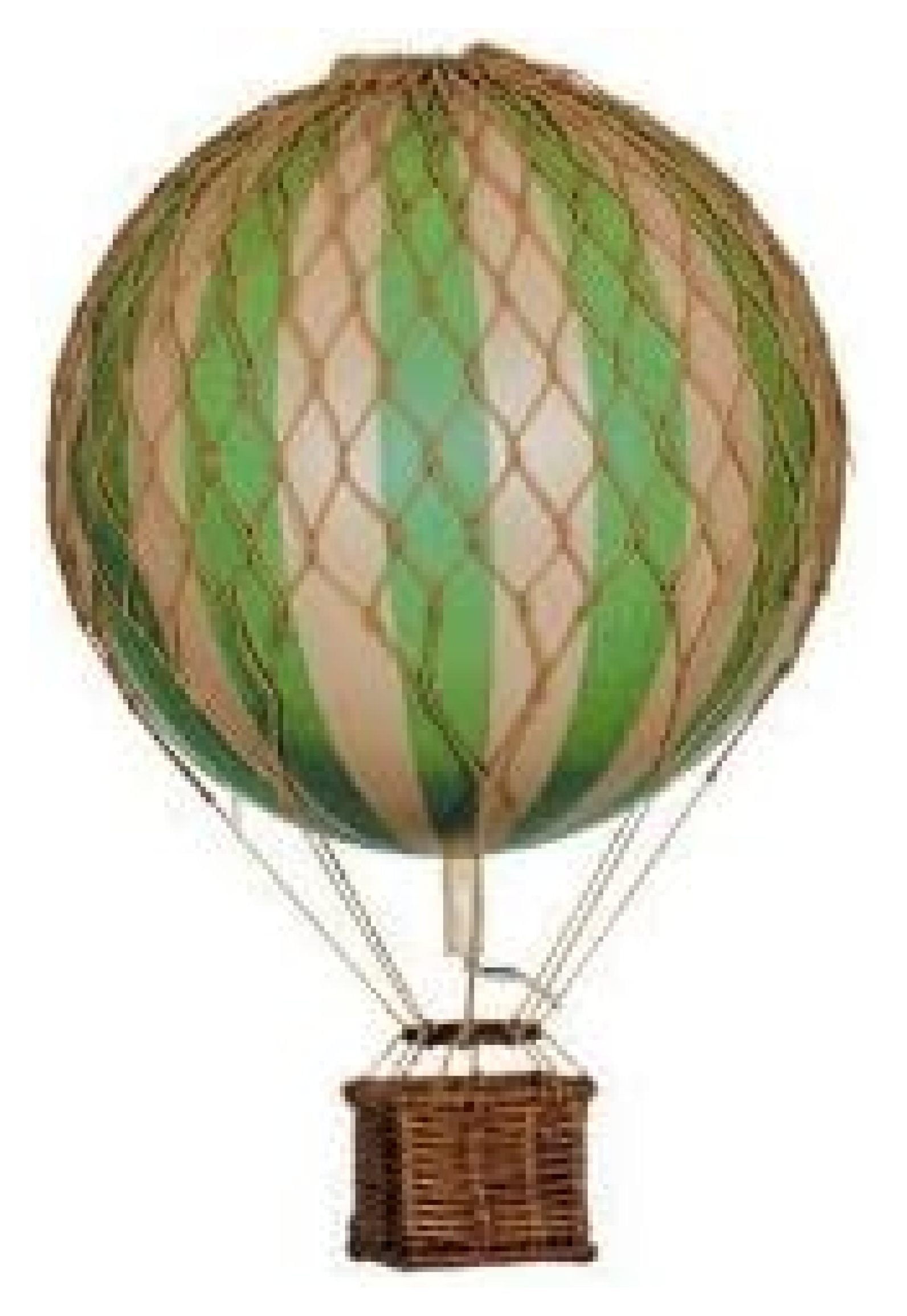 Authentic Models Floating the Skies Hot Air Balloon , Color: True Green ...