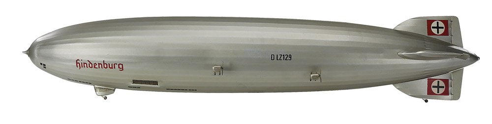 Authentic Models Zeppelin, 1937 - Walmart.com