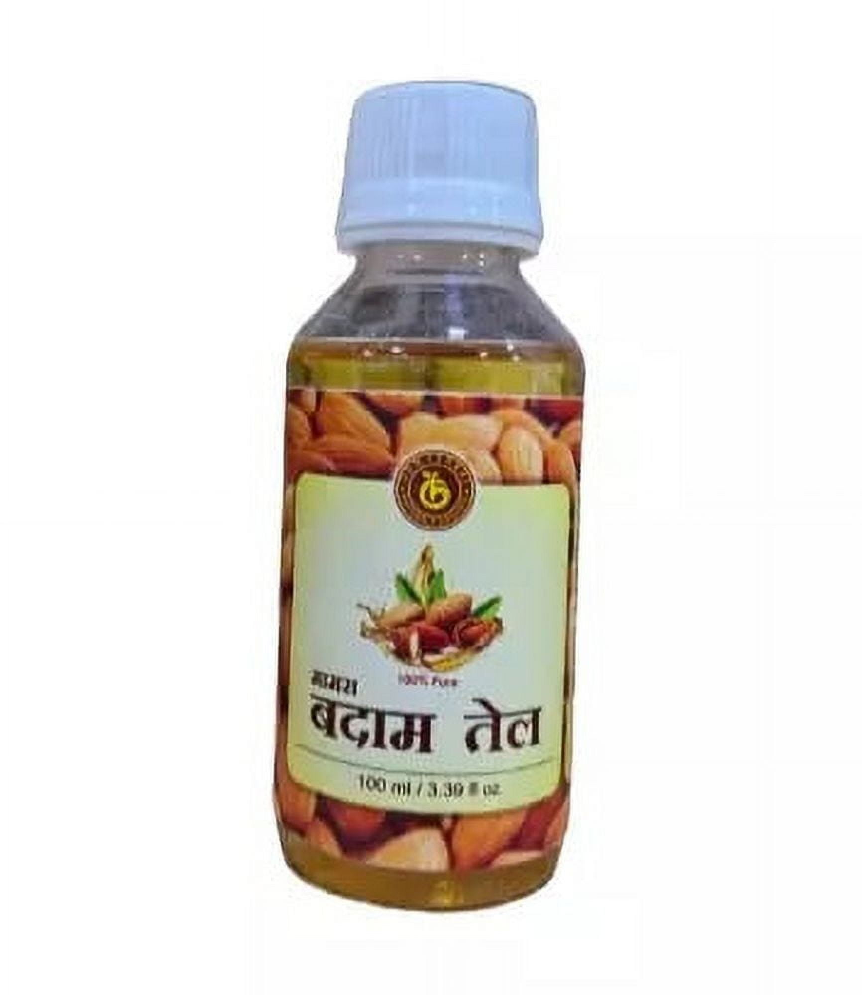 Authentic Natural Badam Tel Almond Oil - 100 ML | Nourishing Oil for ...