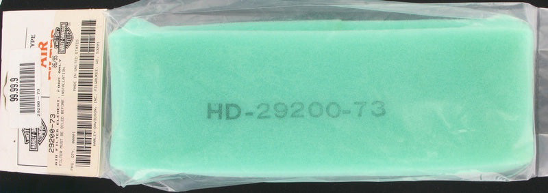 New OEM Genuine Harley-Davidson Air Filter Element Foam, 29200-73 ...