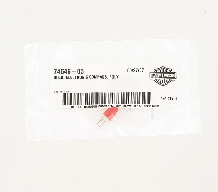 New OEM Genuine Harley-Davidson Bulb Electronic Compass, 74646-05 ...