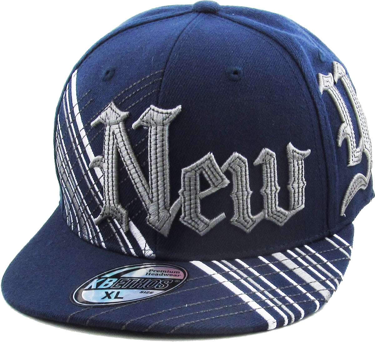 Authentic New York City Borough Fitted Baseball Cap Hat - Walmart.com