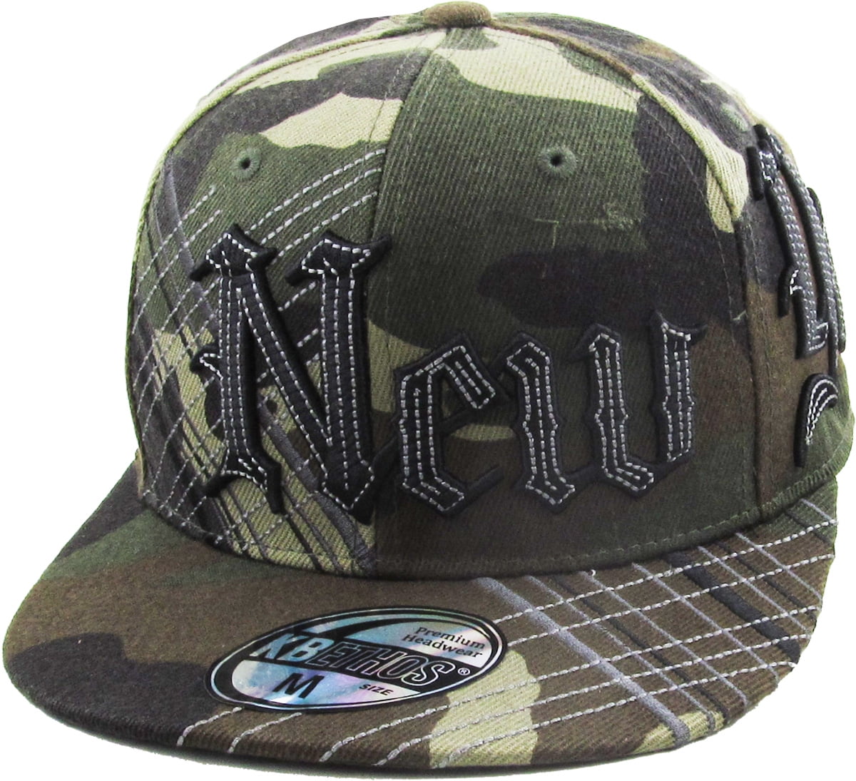 Authentic New York City Borough Fitted Baseball Cap Hat - Walmart.com
