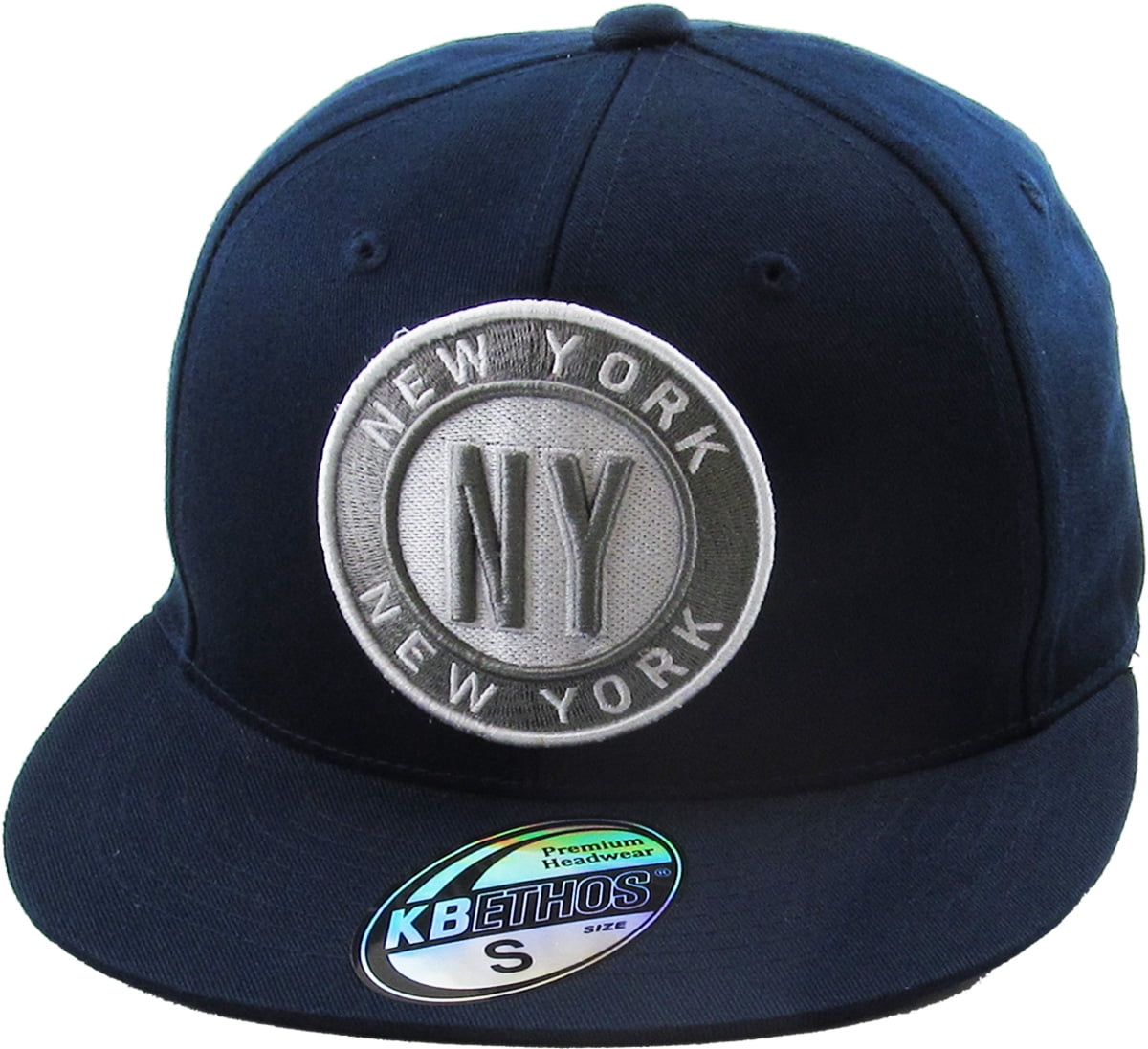 Authentic New York City Borough Fitted Baseball Cap Hat - Walmart.com