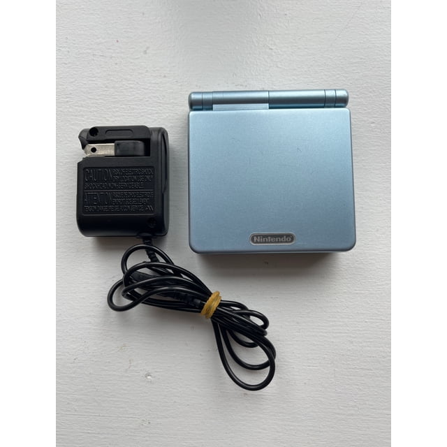 Authentic Nintendo Gameboy Advance SP - Pearl Blue - 100% OEM - Walmart.com