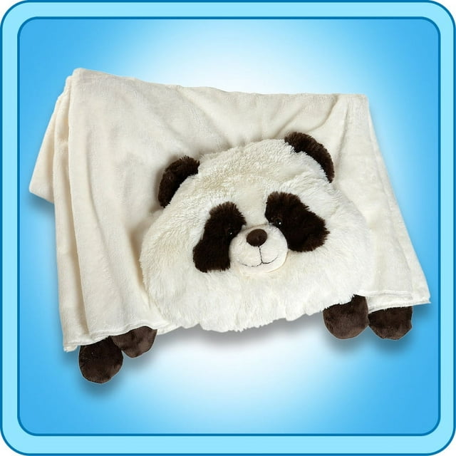 Authentic Pillow Pet Comfy Panda Blanket Plush Toy Gift - Walmart.com