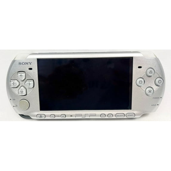 Authentic PlayStation Portable PSP-3000 Console - Mystic Silver - 100% ...