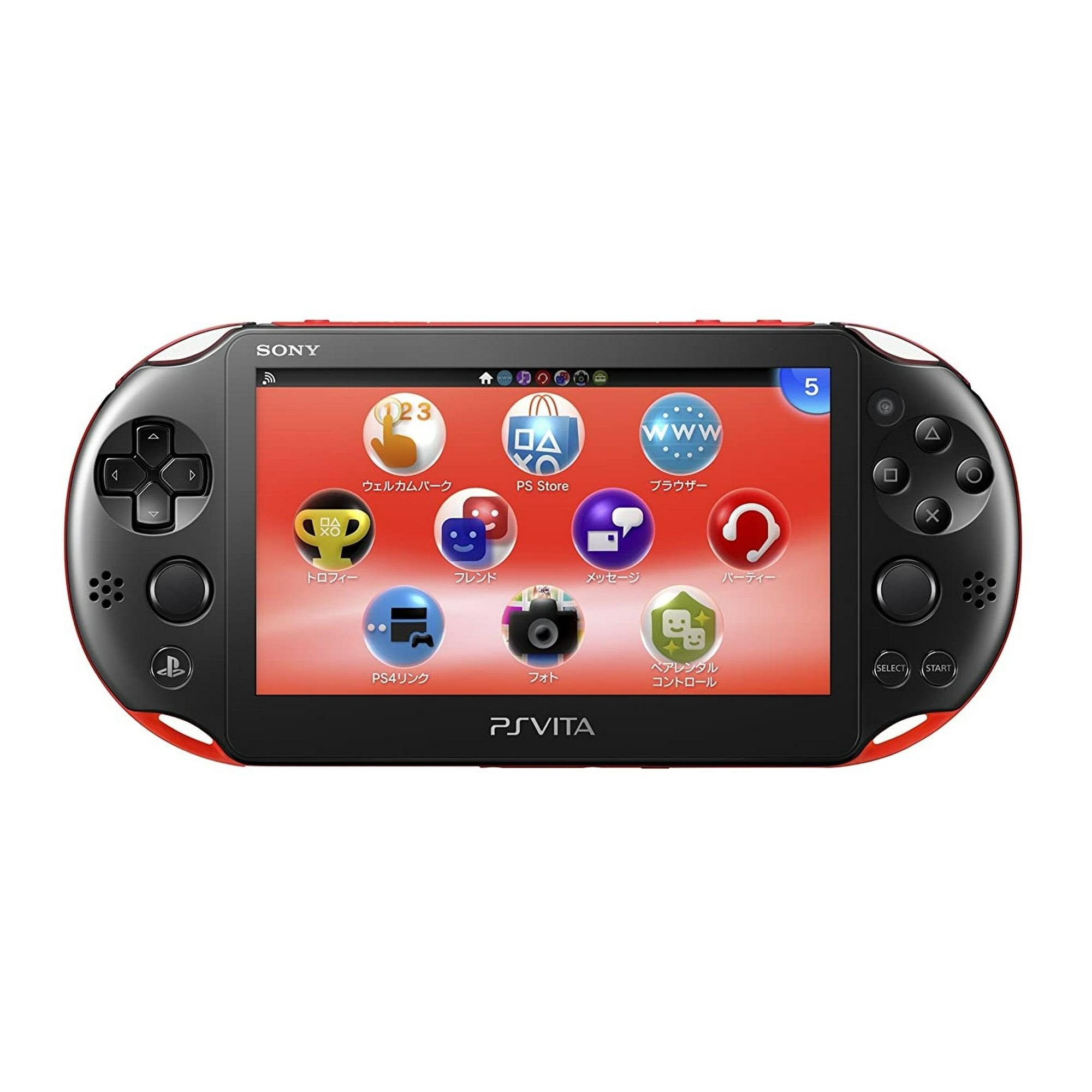 Red Psp Vita