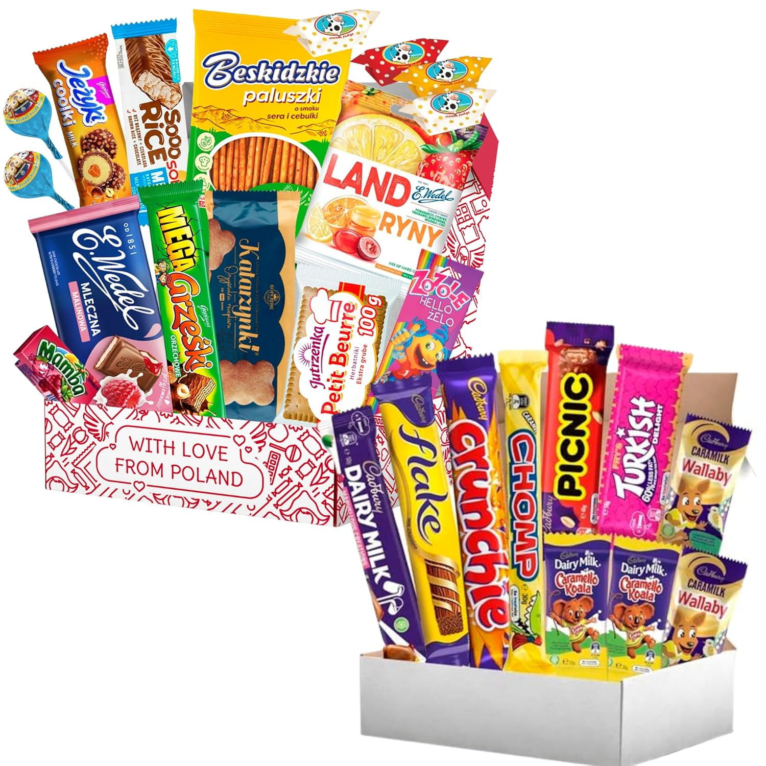 Authentic Polish Candy Snack Box & Cadbury Chocolate Box – A Sweet ...