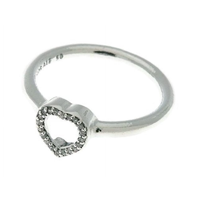 Authentic Puzzle Heart Frame Ring, Clear CZ 196549CZ-60 EU 9 US - Walmart.com