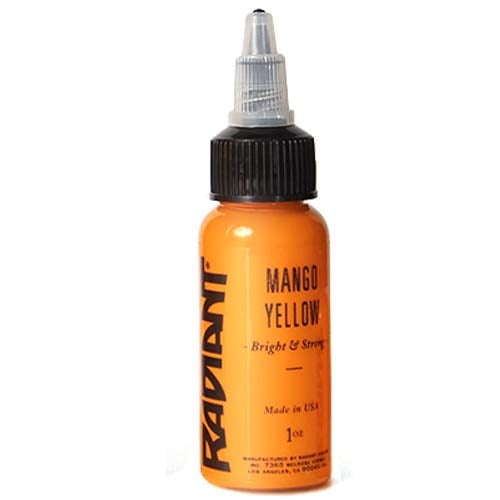 Radiant Colors Tattoo Ink - Tattooing Inks Fluid Vegan Pigments 1/2 oz ...