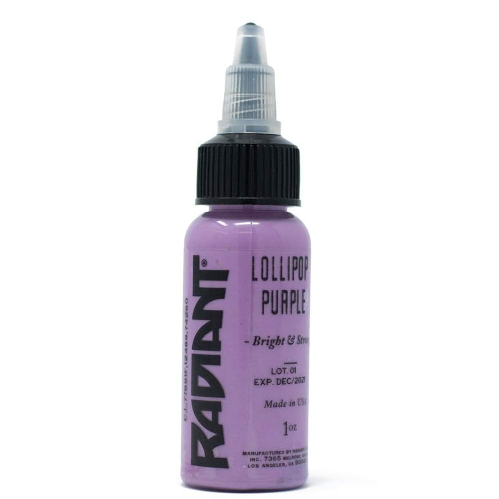 Radiant Colors Tattoo Ink - Tattooing Inks Fluid Vegan Pigments 1/2 oz ...