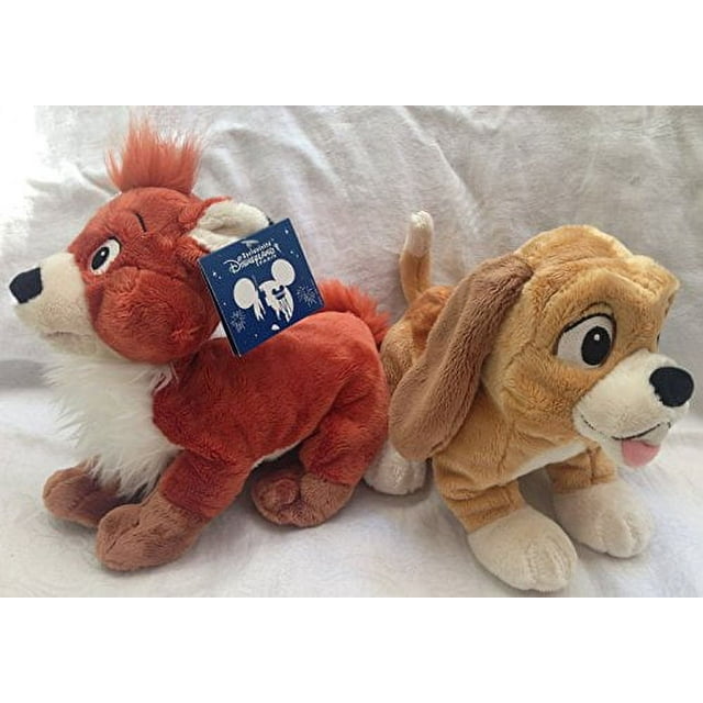 Authentic Rare Disney Classic Rox and Rouky Rox and Roxy Rox and Roucky ...