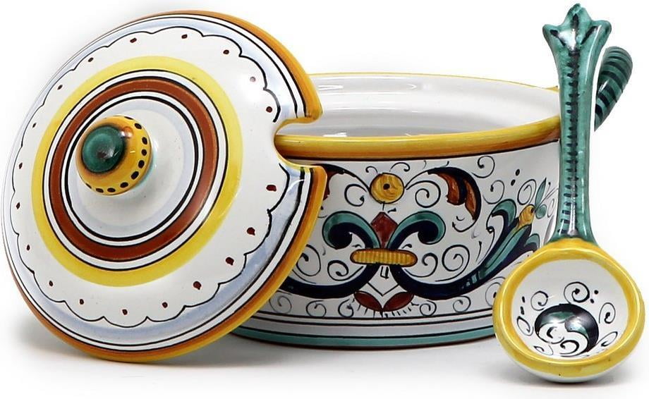 Authentic Ricco Deruta Parmesan Bowl Set from Italy - Walmart.com
