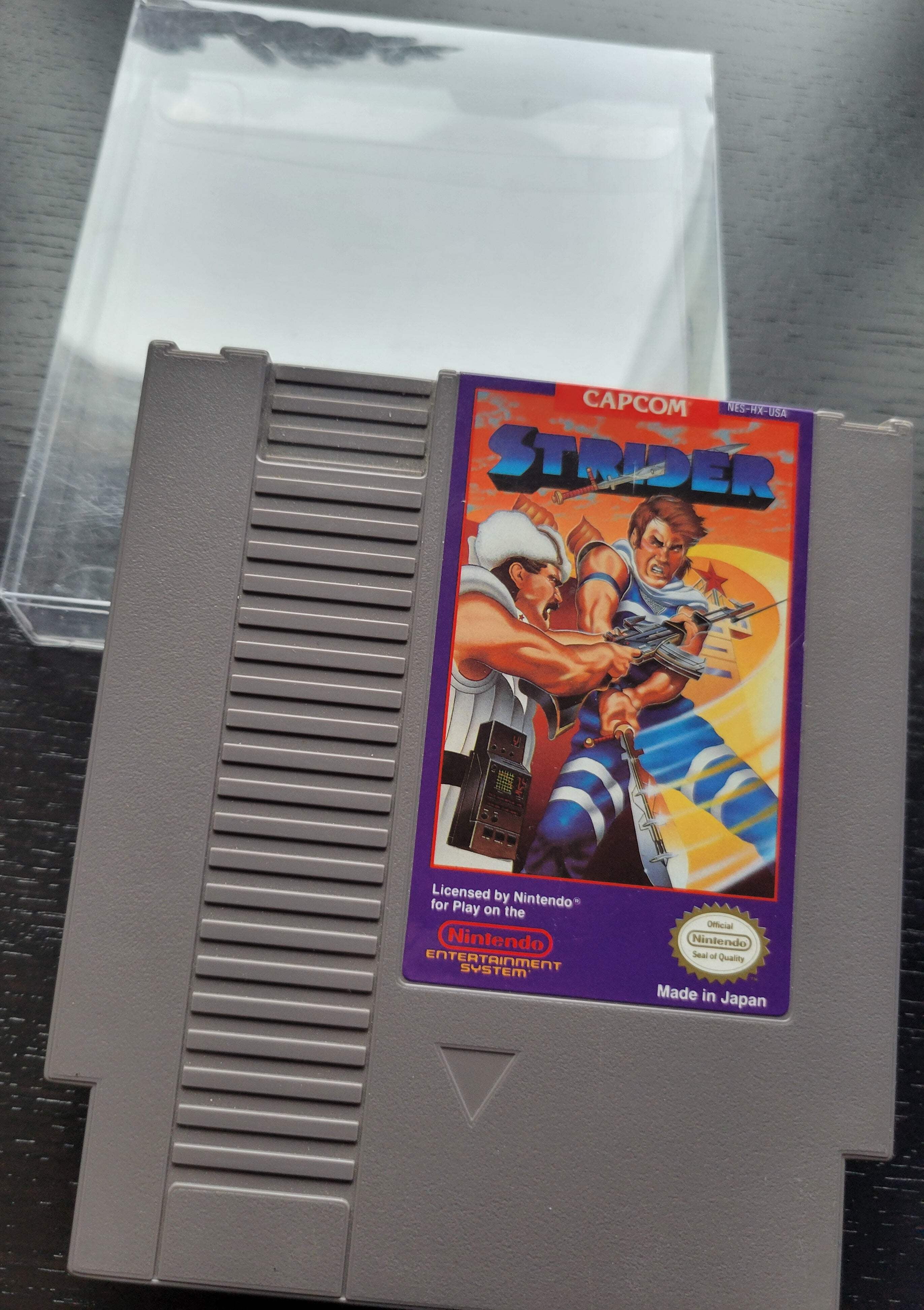 Authentic STRIDER - NES (1990 Nintendo Entertainment System) 72 Pin 8 ...