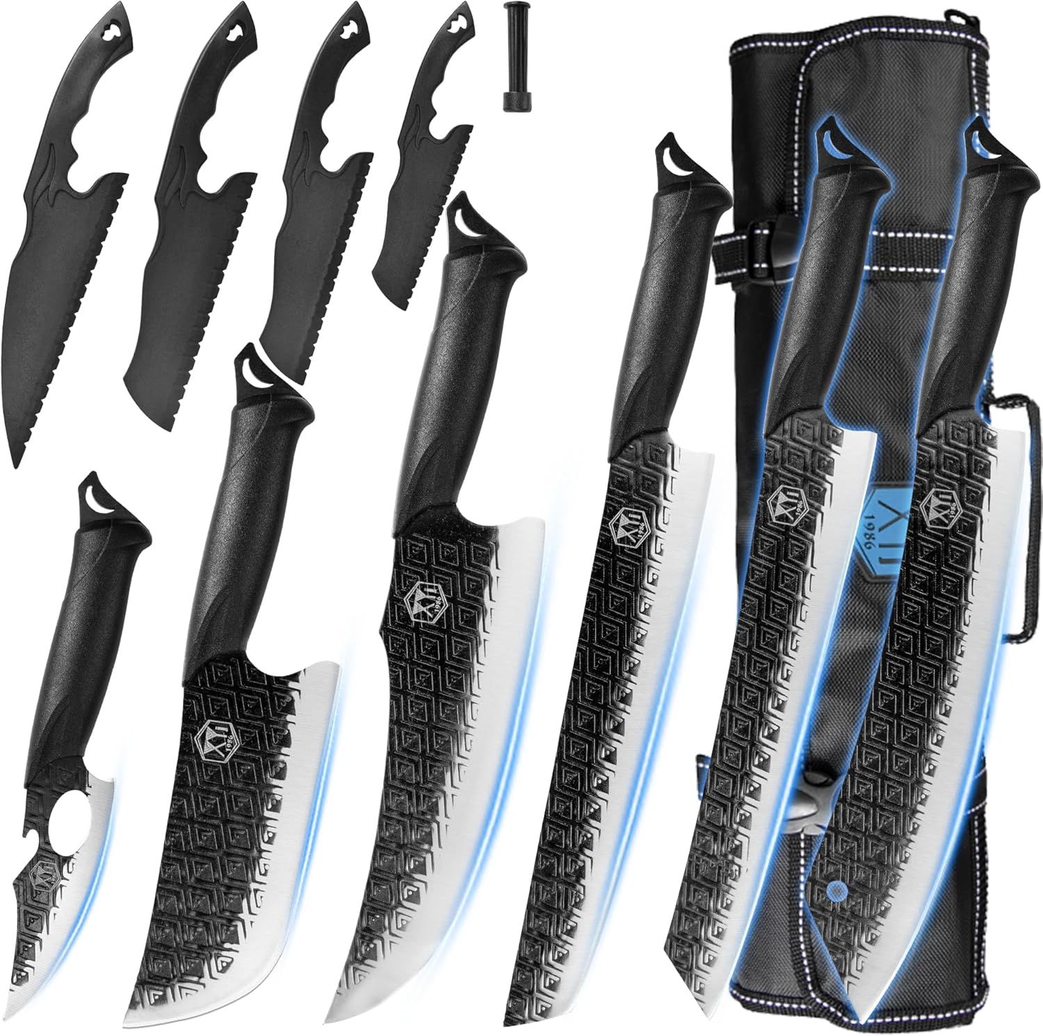 Authentic Since 1986, 6pcs Cooking Slice Knives Set, Vegetable Chef ...