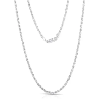Sterling Silver Square Snake Chain, 24" - Walmart.com