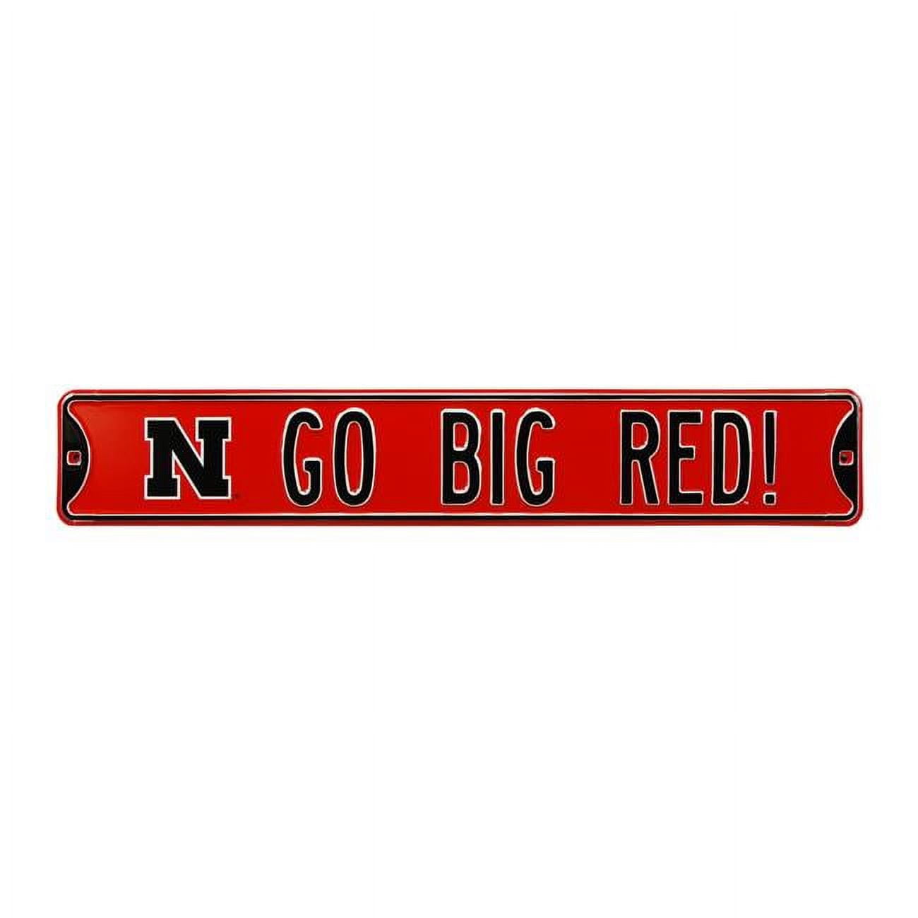 Authentic Street Signs 70277 Go Big Red Logo - Walmart.com