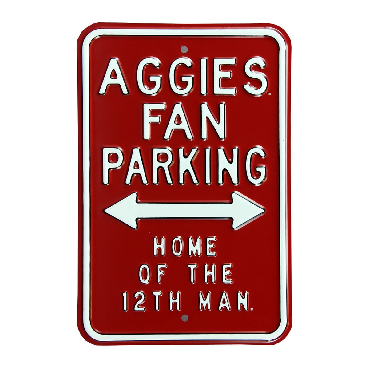 Maroon Texas A&M Aggies 12" x 18" College Parking Sign - Walmart.com