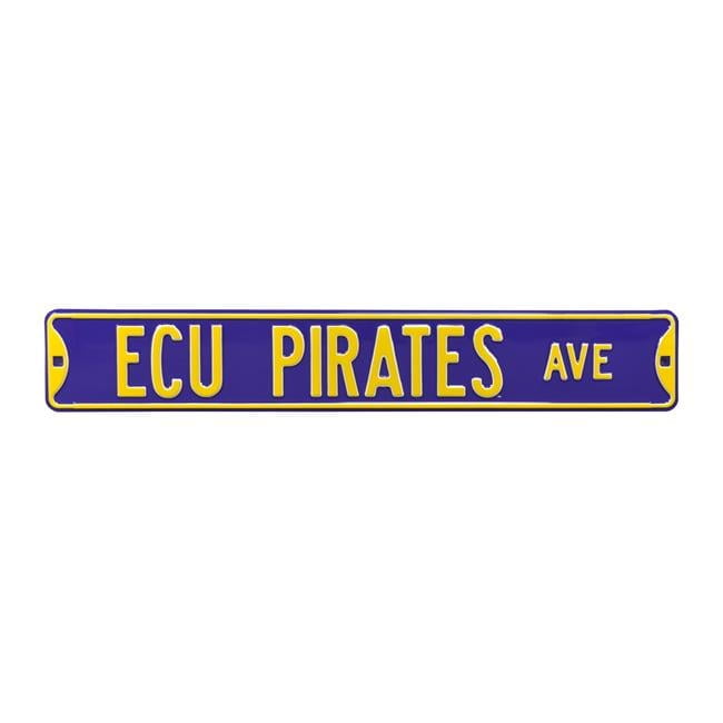 Authentic Street Signs Ecu Pirates Avenue Street Sign - Walmart.com