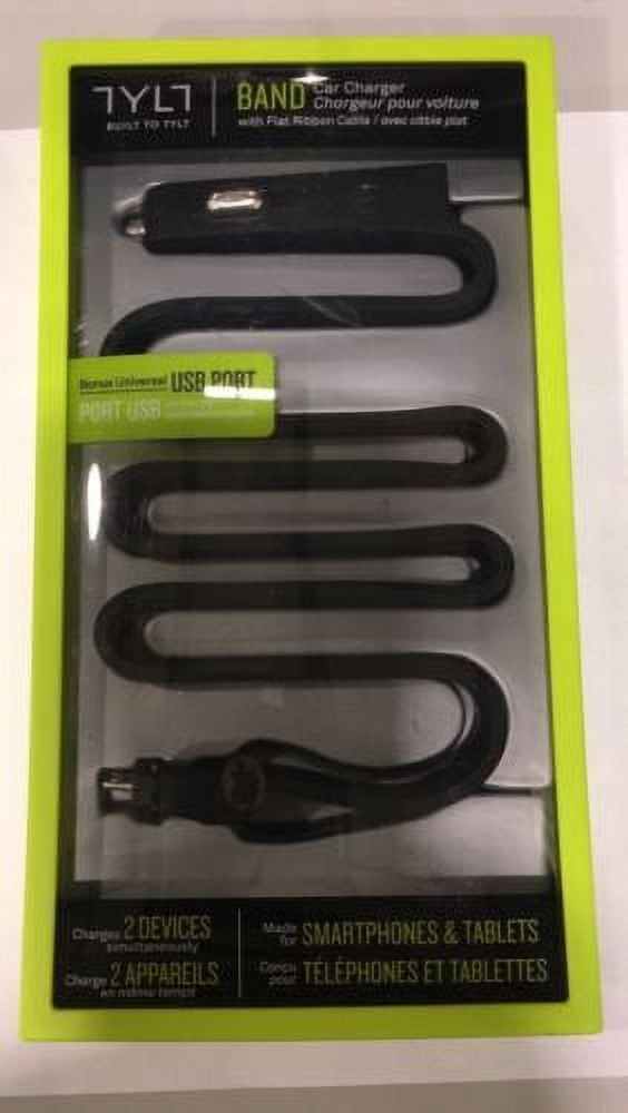 Authentic TYLT RIBBN Micro USB Car Charger 4.8 Amp for Phones and ...