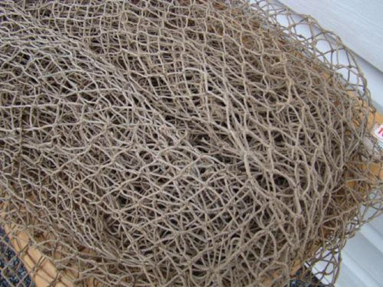 Authentic Tan/Grey Fish Netting 5' x 10' - Walmart.com