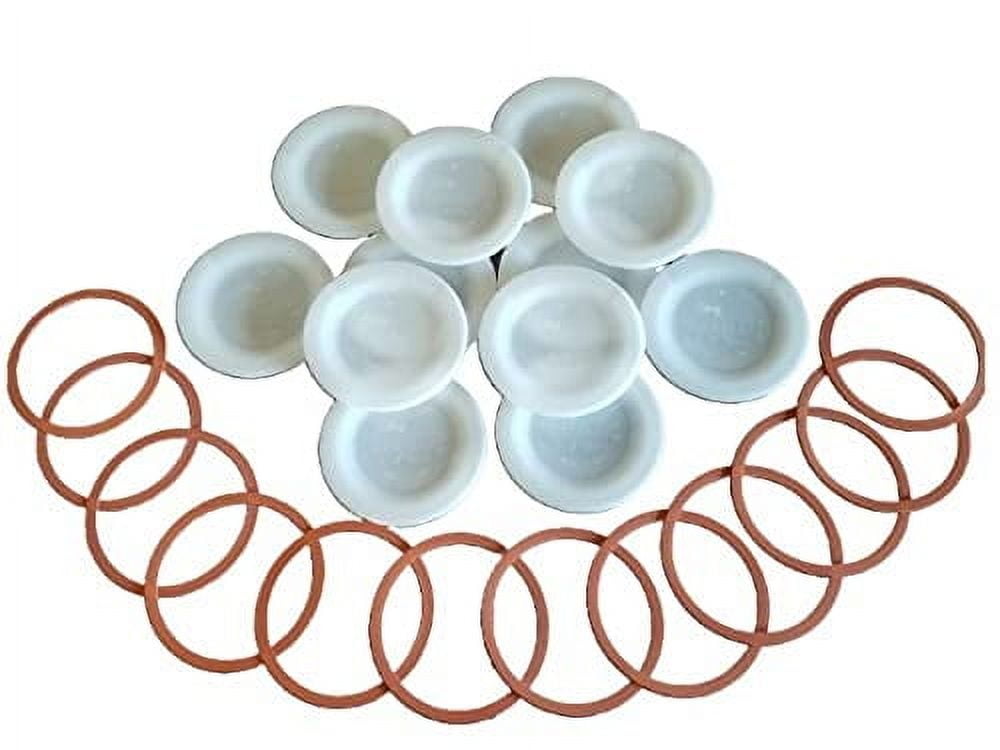 Authentic Tattler E-Z Seal Reusable Canning Lids - 50 Bulk REGULAR ...