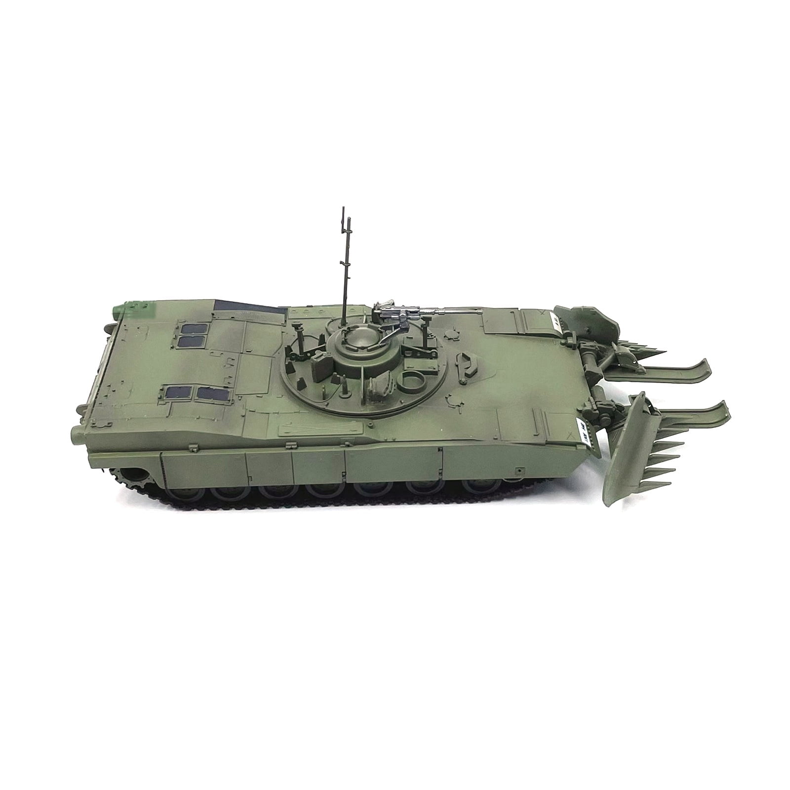 Authentically Detailed US Army M1 Panther Mine Plough Tank Model Enhance Display Case Collection ...